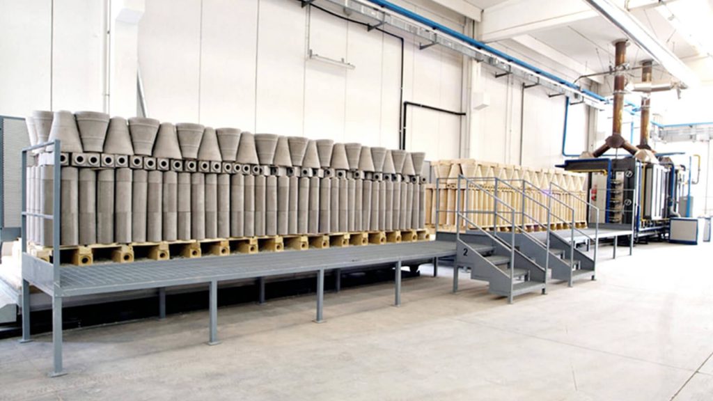 Shuttle kiln for refractory materials - Pagnotta Termomeccanica S.R.L.